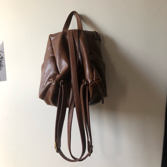 Bags | Brown Book Bag | Poshmark